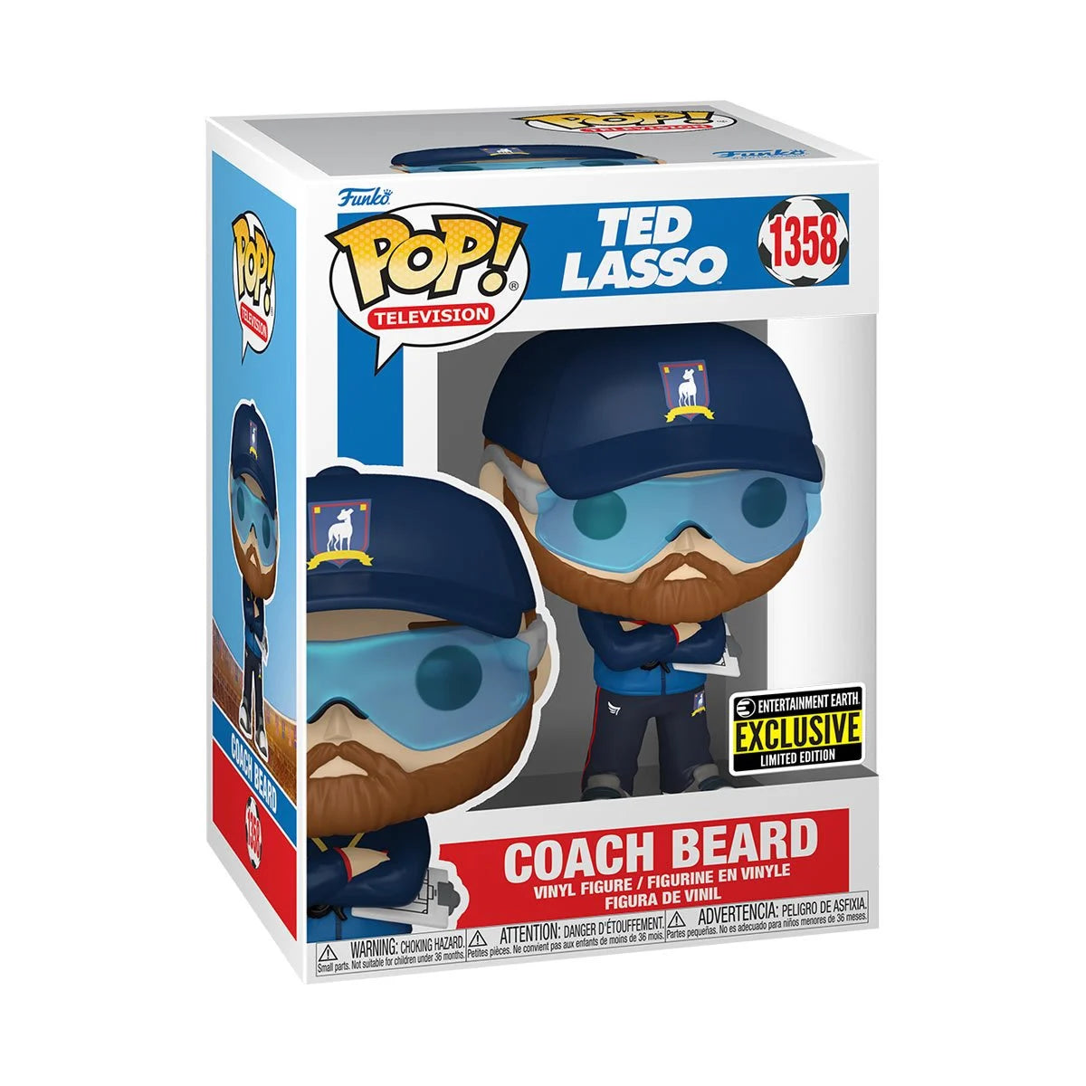 Funko Pop! Ted Lasso - Coach Beard (Entertainment Earth) – ZZ Store