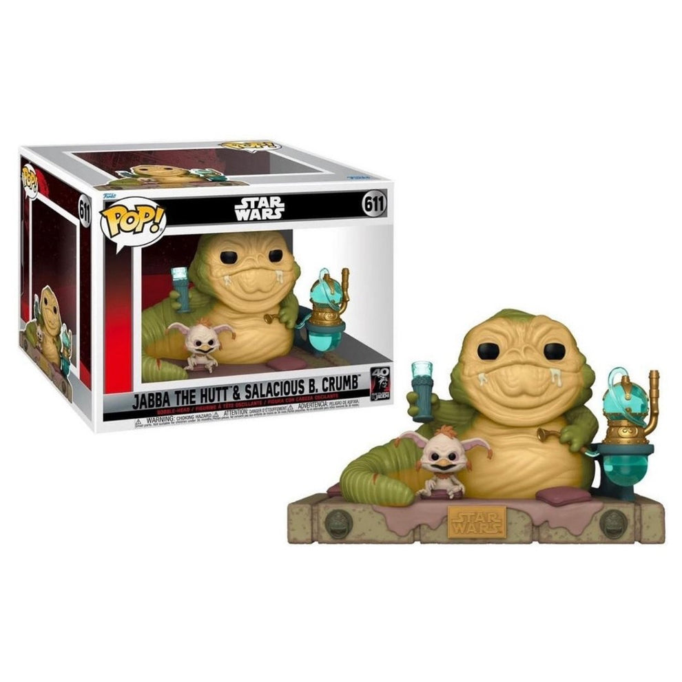 Funko Pop! Star Wars - Jabba The Hutt & Salacious B. Crumb – ZZ Store