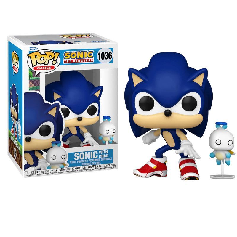 Funko Pop! Sonic The Hedgehog - Sonic w/Hero Chao – ZZ Store